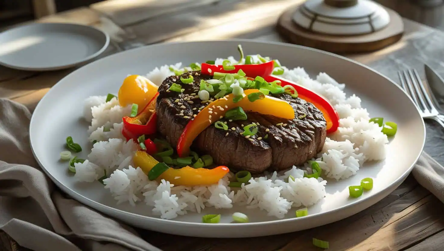 Beef Pepper Steak With Rice: A Classic Comfort Meal